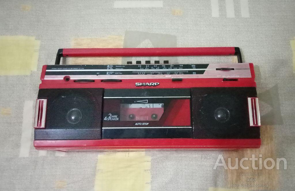 магнитола SHARP QT-244H Japan, — Купуйте на Newauction.org за вигідною ...