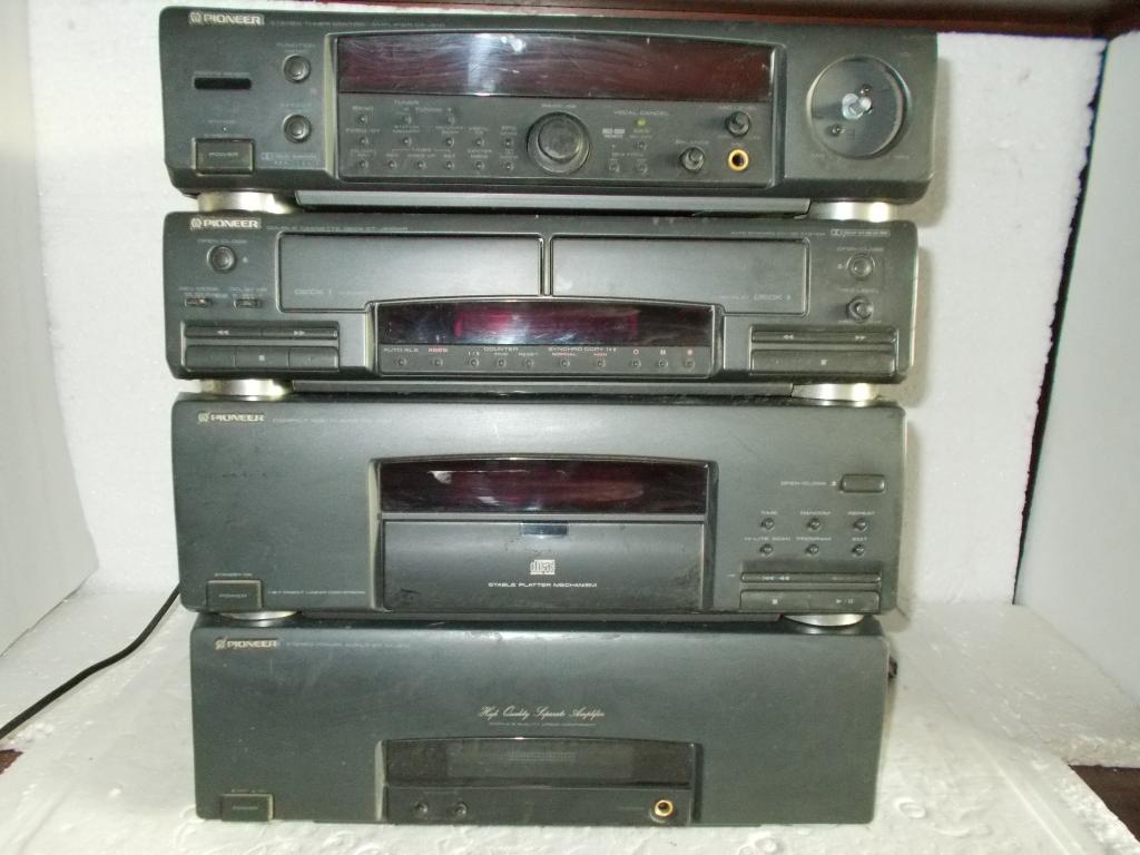 PIONEER Amplifer MJ-510 CD PD-J510:cassett deck CT-J510: CX-J510 Tuner ...