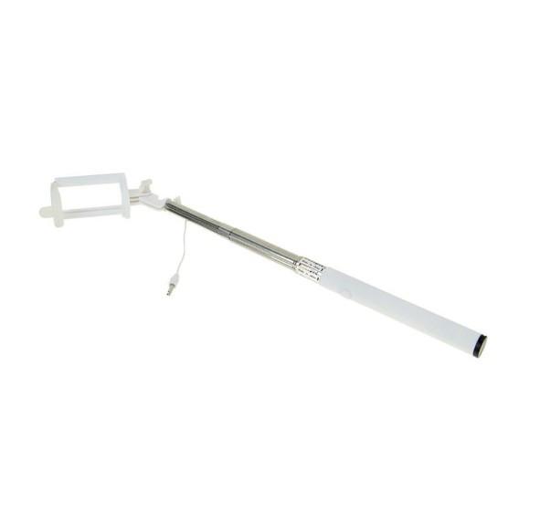 Монопод для селфи Selfie stick cable take pole Белый (080101) — Купуйте ...