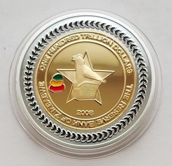 Зимбабве. 100 триллионов долларов 2008. Big Five. Limited Edition — Купуйте на Newauction.org за ...