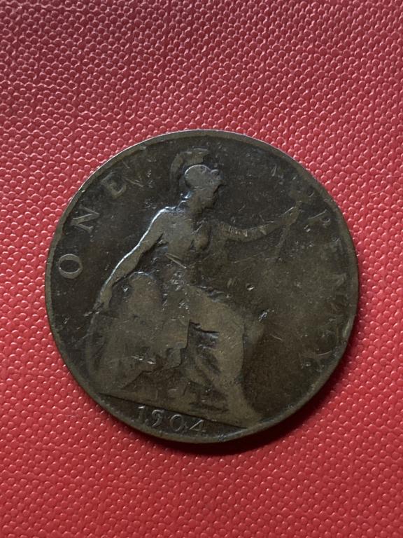 Великобритания 1 пенни 1904 Едуард VII — Купуйте на Newauction.org за вигідною ціною. Лот у ...