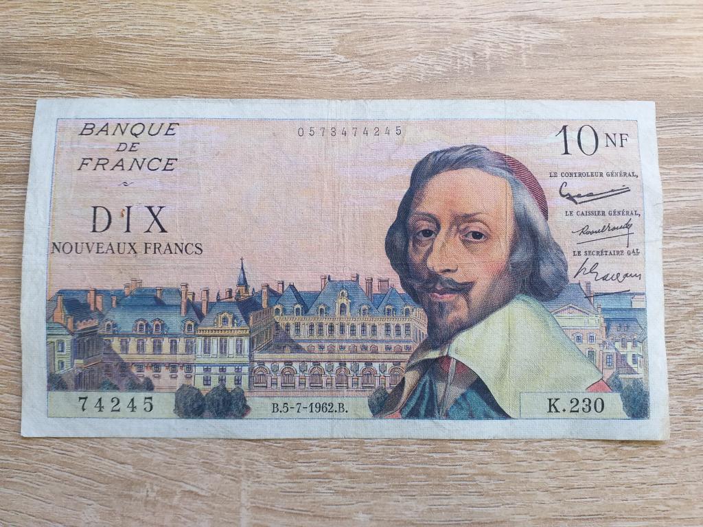 Франція 10 франків 1962 — Купуйте на Newauction.org за вигідною ціною. Лот у Львівська ...