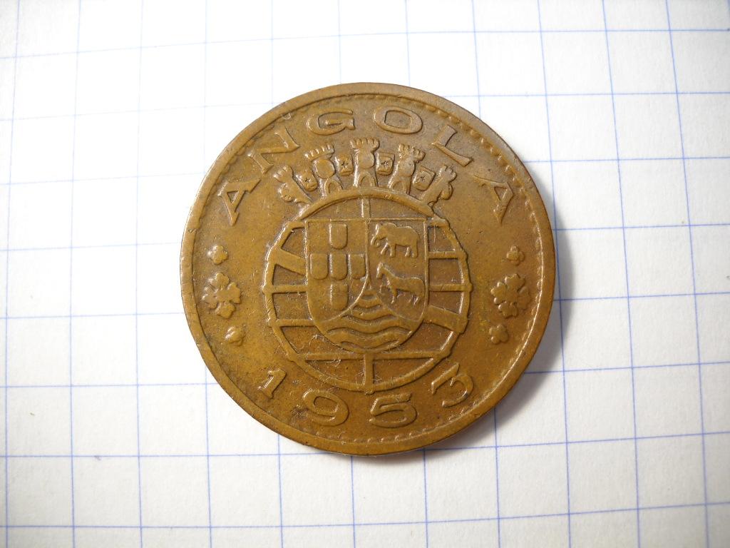 Ангола, 1 эскудо 1953 г. — Купуйте на Newauction.org за вигідною ціною. Лот у Чернігівська, г ...