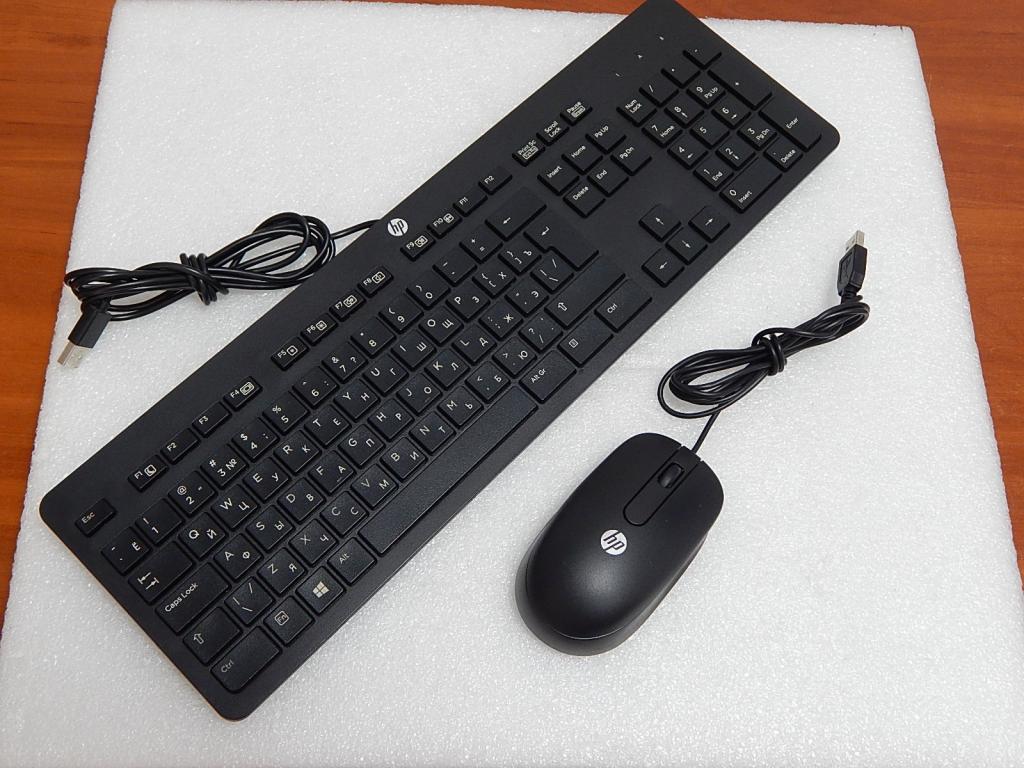 Клавіатура HP KBAR211 + Мишка HP SM-2022 — Купуйте на Newauction.org за ...
