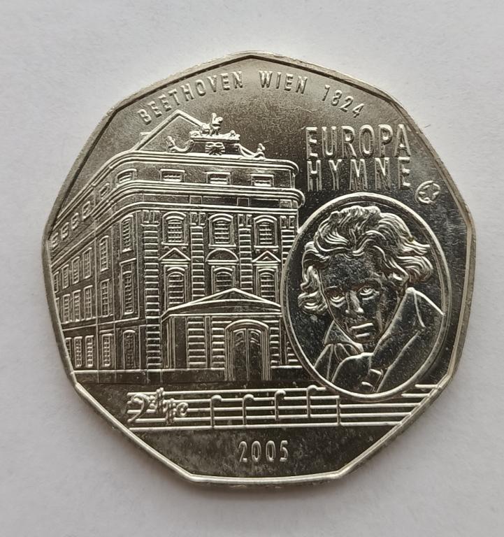 Австрія 5 євро 2005, срібло — Купуйте на Newauction.org за вигідною ціною. Лот у Тернопільська ...