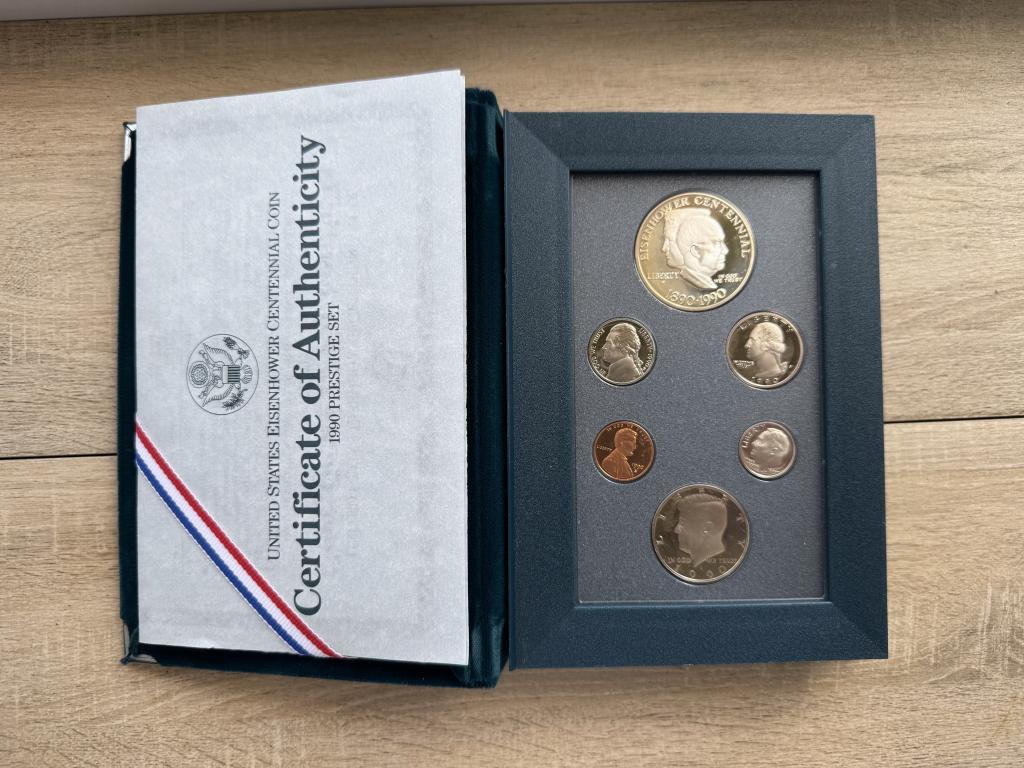 США Годовой набор 1990 г. Серебро — Купуйте на Newauction.org за вигідною ціною. Лот у ...
